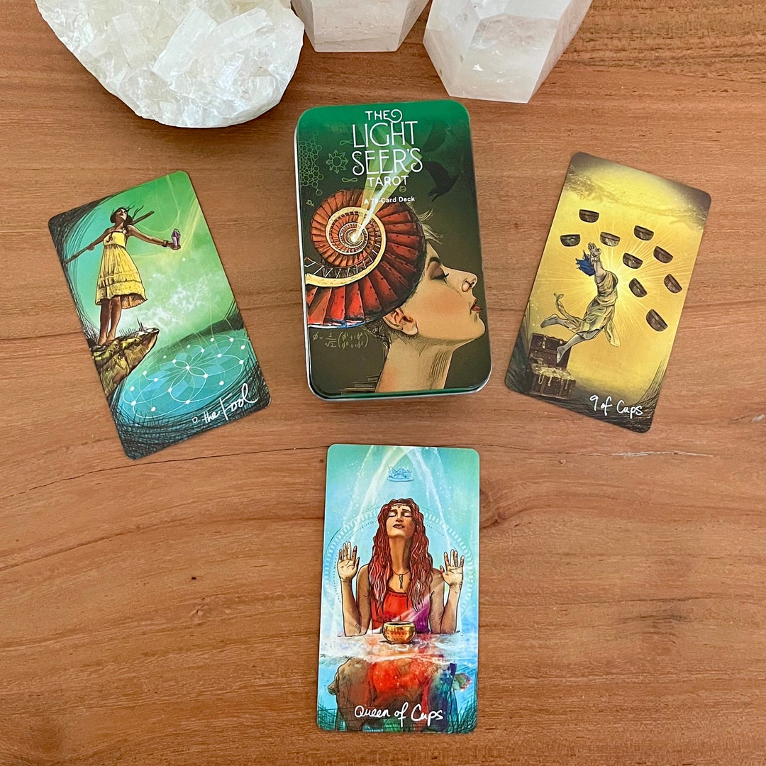The Light Seers Tarot Deck Special Edition Tin Pocket Sized Deck, Tarot ...