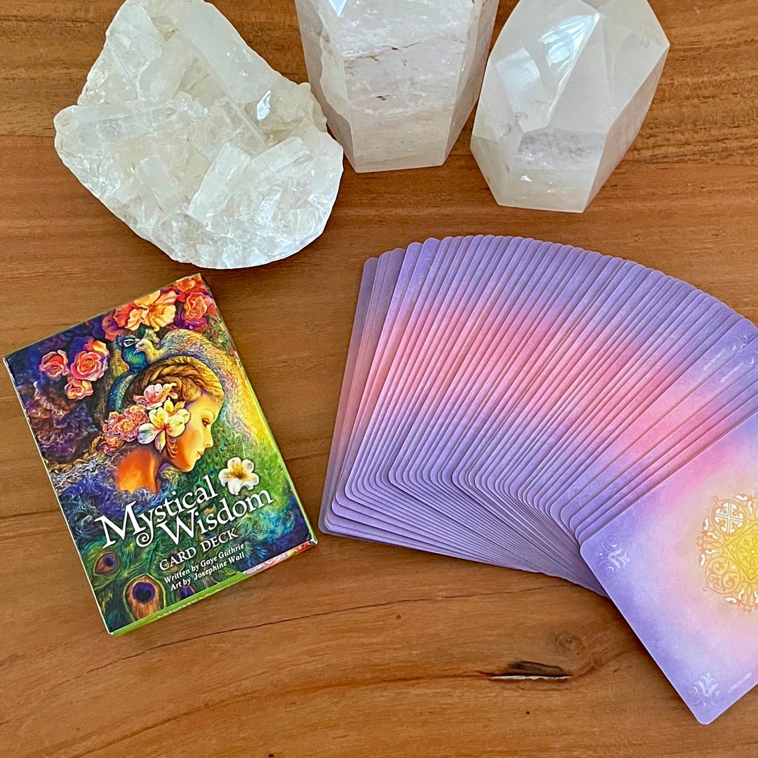 Mystical Wisdom Card Deck Pocket Sized Deck, Oracle Deck, Divination ...