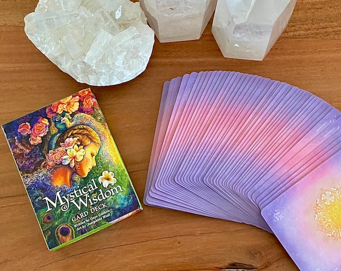 Mystical Wisdom Card Deck Pocket Sized Deck, Oracle Deck, Divination ...