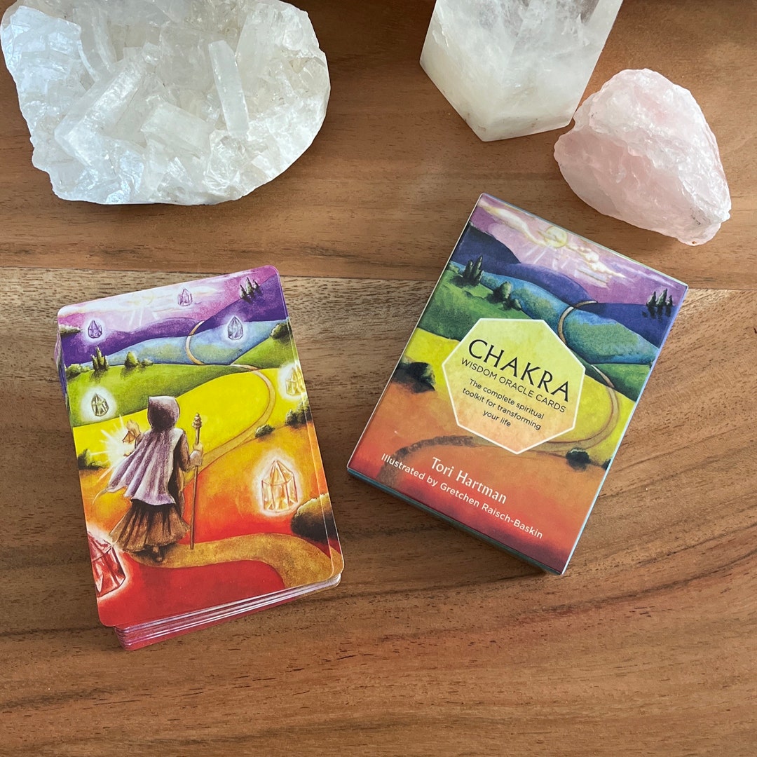 Chakra Wisdom Oracle Deck Pocket Sized Deck, Oracle Cards, Divination ...