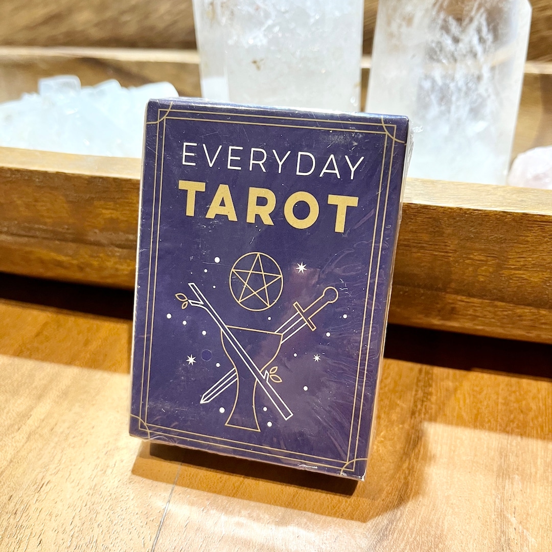 Everyday Tarot Deck - Pocket Sized Deck, Modern Tarot Cards, Divination ...