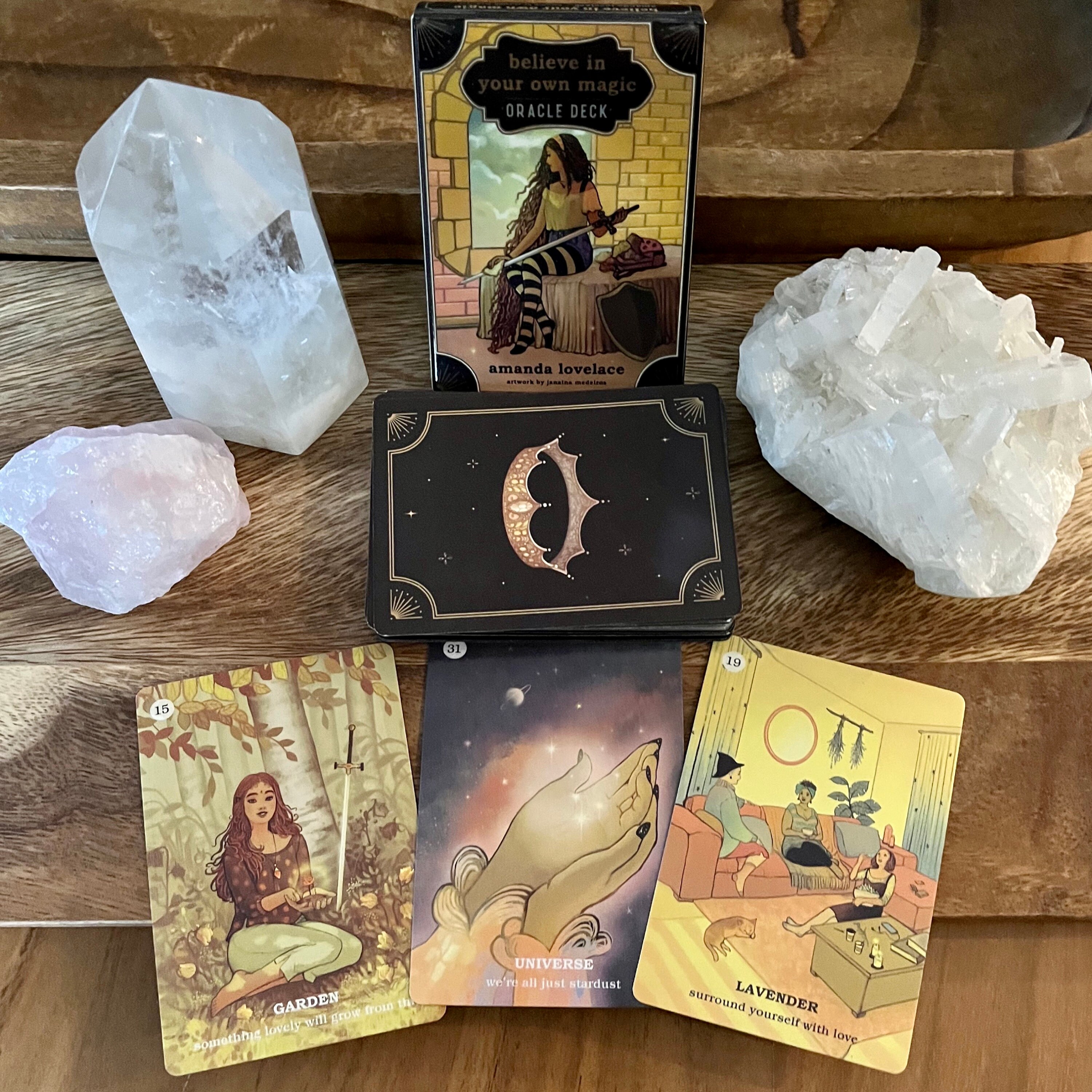 Believe in Your Own Magic Oracle Deck Pocket Sized Deck, Divination ...