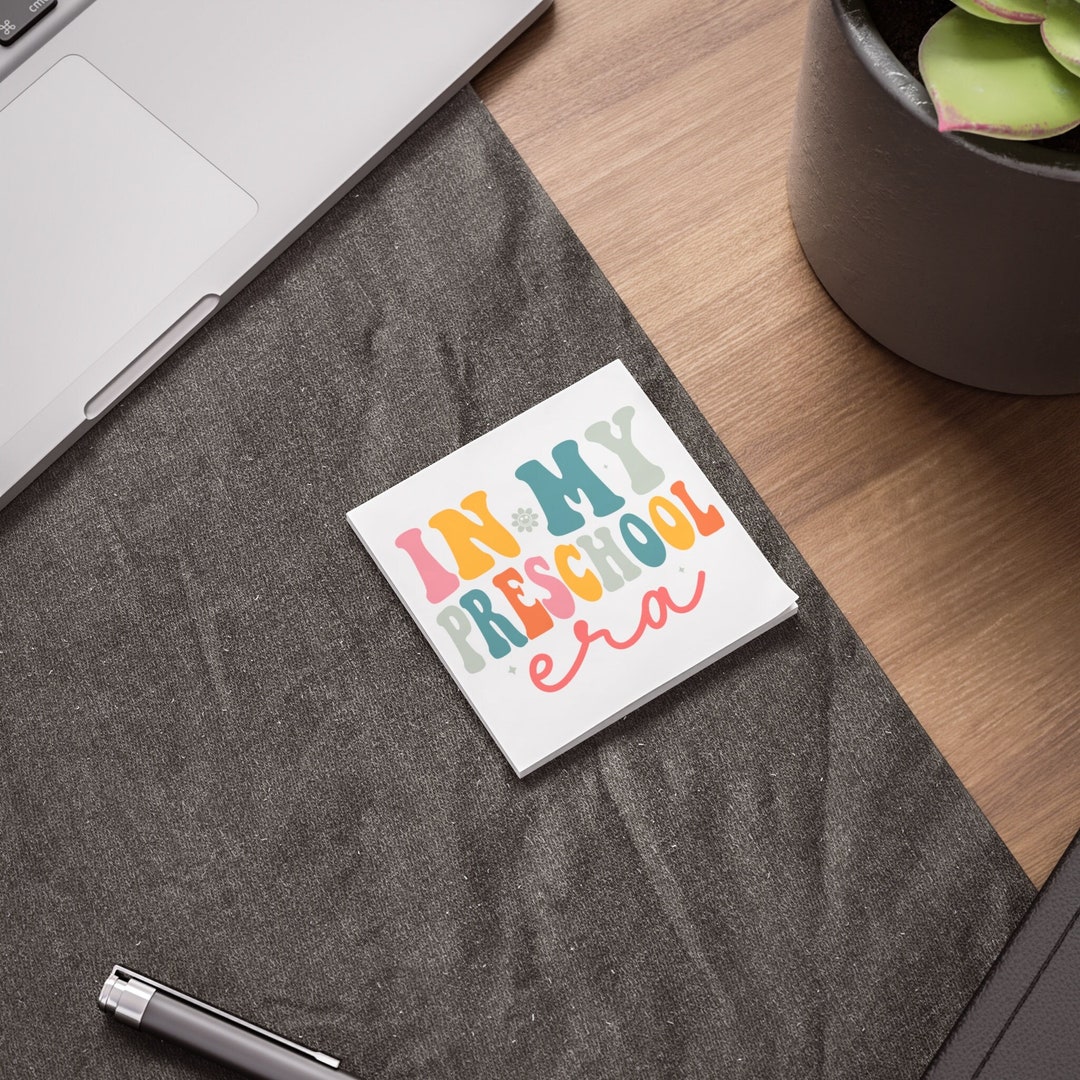 Preschool Era Cute Sticky Notes for Lunchbox First Day of School Gift ...