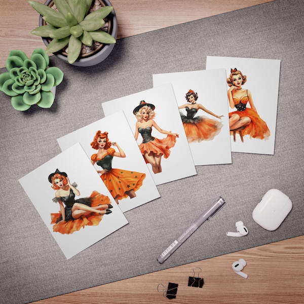 Pin up Postcard - Etsy
