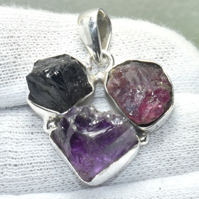 Rough Stone Jewelry - Etsy