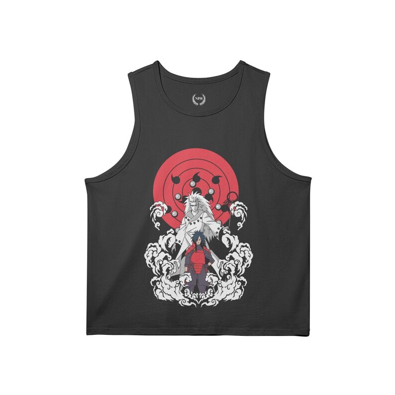 Madara Uchiha Oversized Tank Top Naruto Shippuden - Etsy