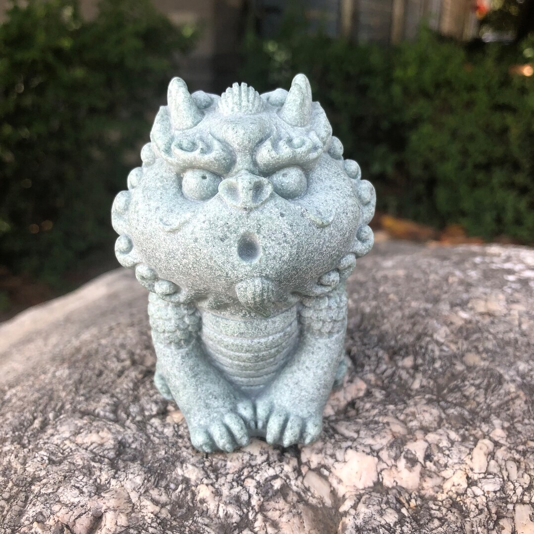 Natural Rocks Pixiu Piyao Feng Shui Animal Lucky Beast Qilin Evil ...