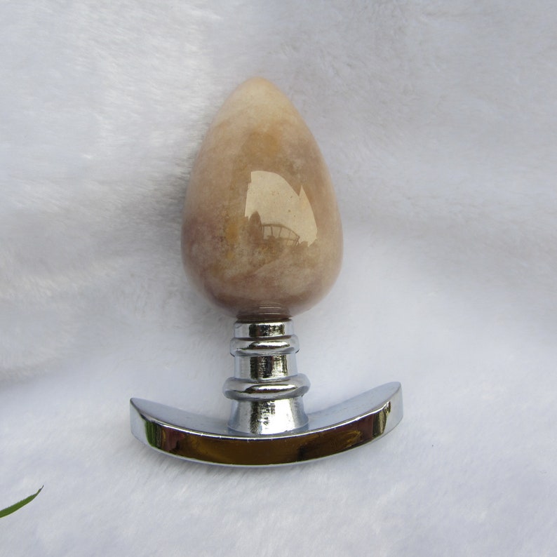 Jade Cone Shape Plug for Fun Secret Gift to Her Him, Colorful Quartz ...