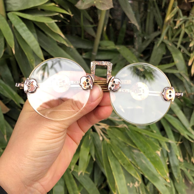 Round Lens Glasses - Etsy