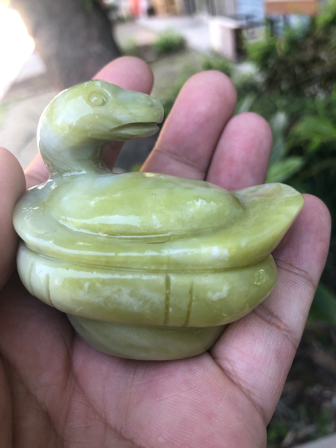 Nephrite Stone Carved Snake Sculpture Snake Entwined Ingots Statue ...
