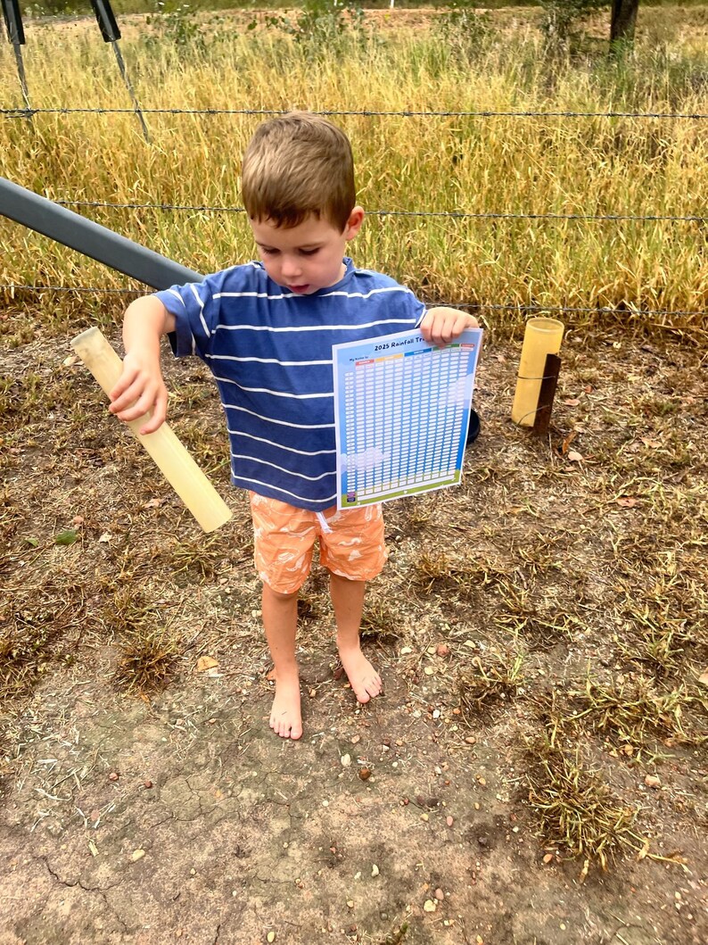 Kids Monthly Rainfall Tracker Printable | Fun Weather Chart for Science ...