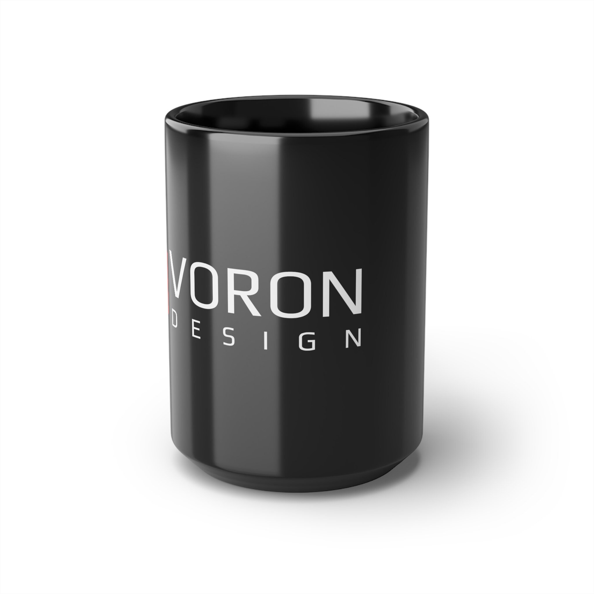 Voron Logo Simple Design Black Mug 15oz - Etsy