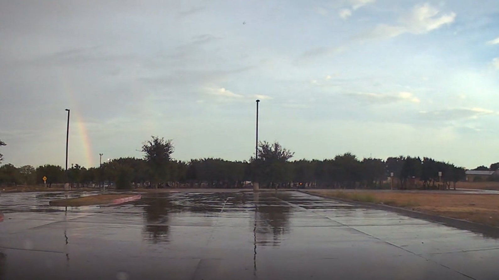 Rainy Rainbow Zoom Backgrounds Modern Common Workspace - Etsy