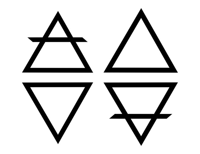 23 Piece Wiccan Witchcraft Symbols Set Circut Bundle \ Pagan Png ...