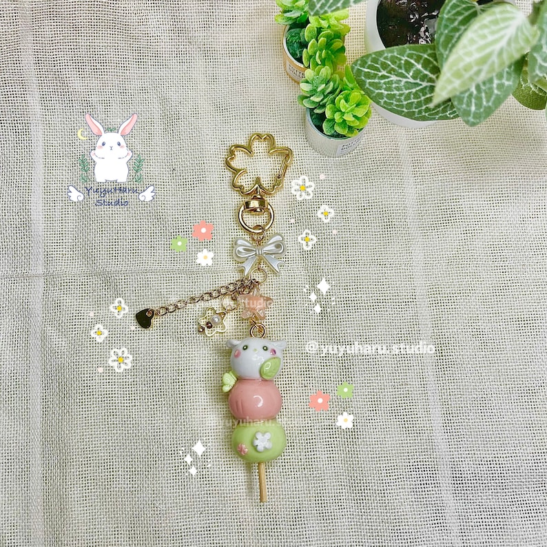 Dango Cute Keychain - Etsy