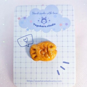 Cute Fish Cake Pin Kawaii Pins Clay - Etsy