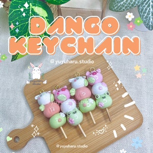 Dango Cute Keychain - Etsy