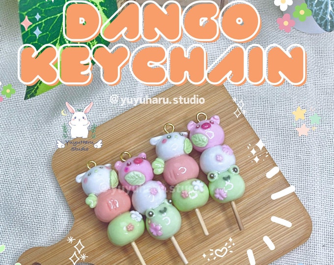 Dango Cute Keychain - Etsy