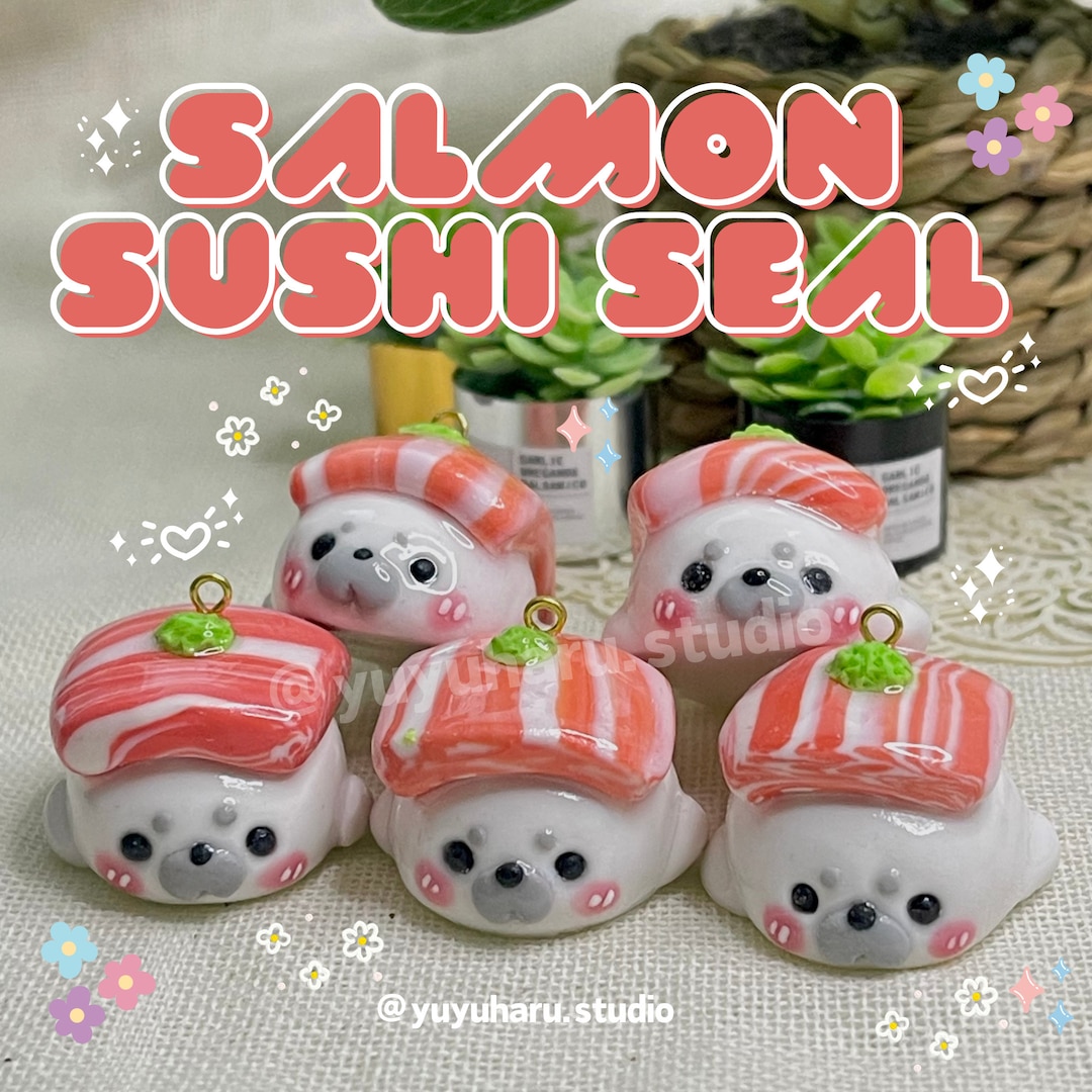 Mochi Seal Cute Keychain/phone Charm - Etsy