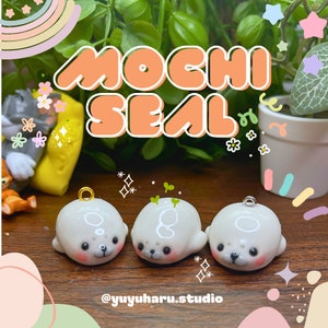 Mochi Seal Cute Keychain/phone Charm - Etsy