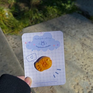 Cute Fish Cake Pin Kawaii Pins Clay - Etsy