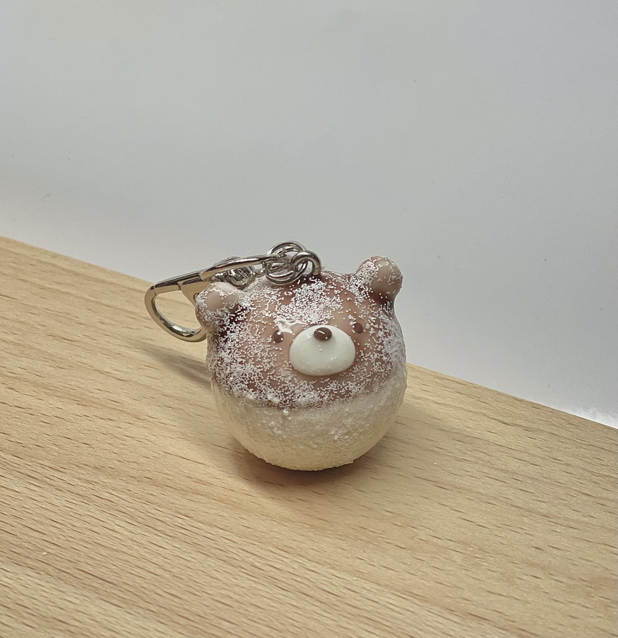 Sugar Bear Cake Keychain Polymer Clay Cute Kawaii - Etsy