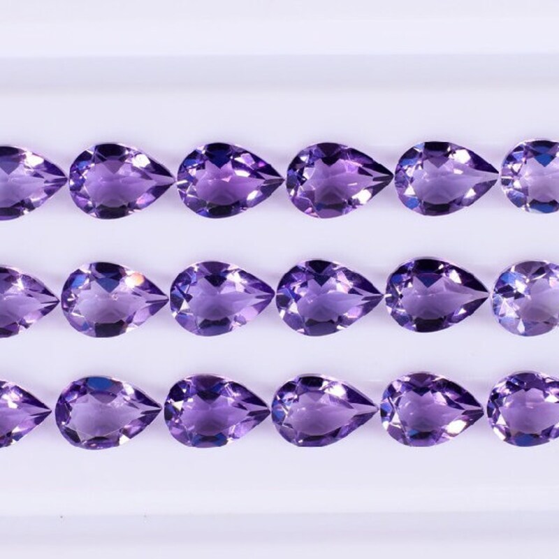 Smooth Amethyst - Etsy