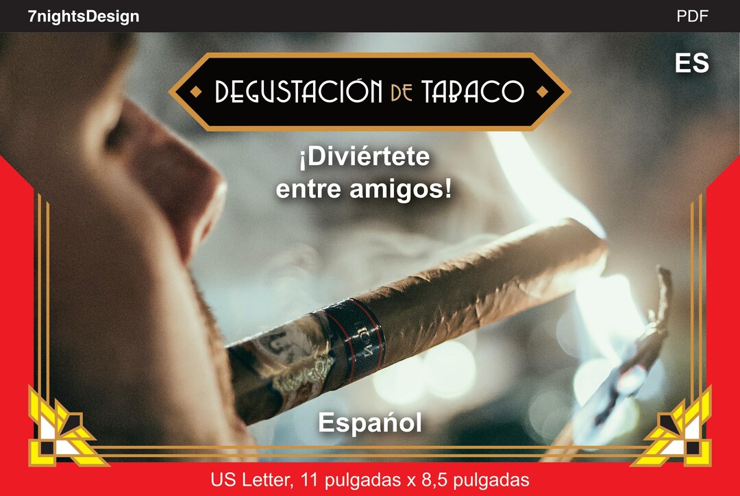 Hoja De Degustación De Cigarro En Español, Guía De Degustación, Cómo ...