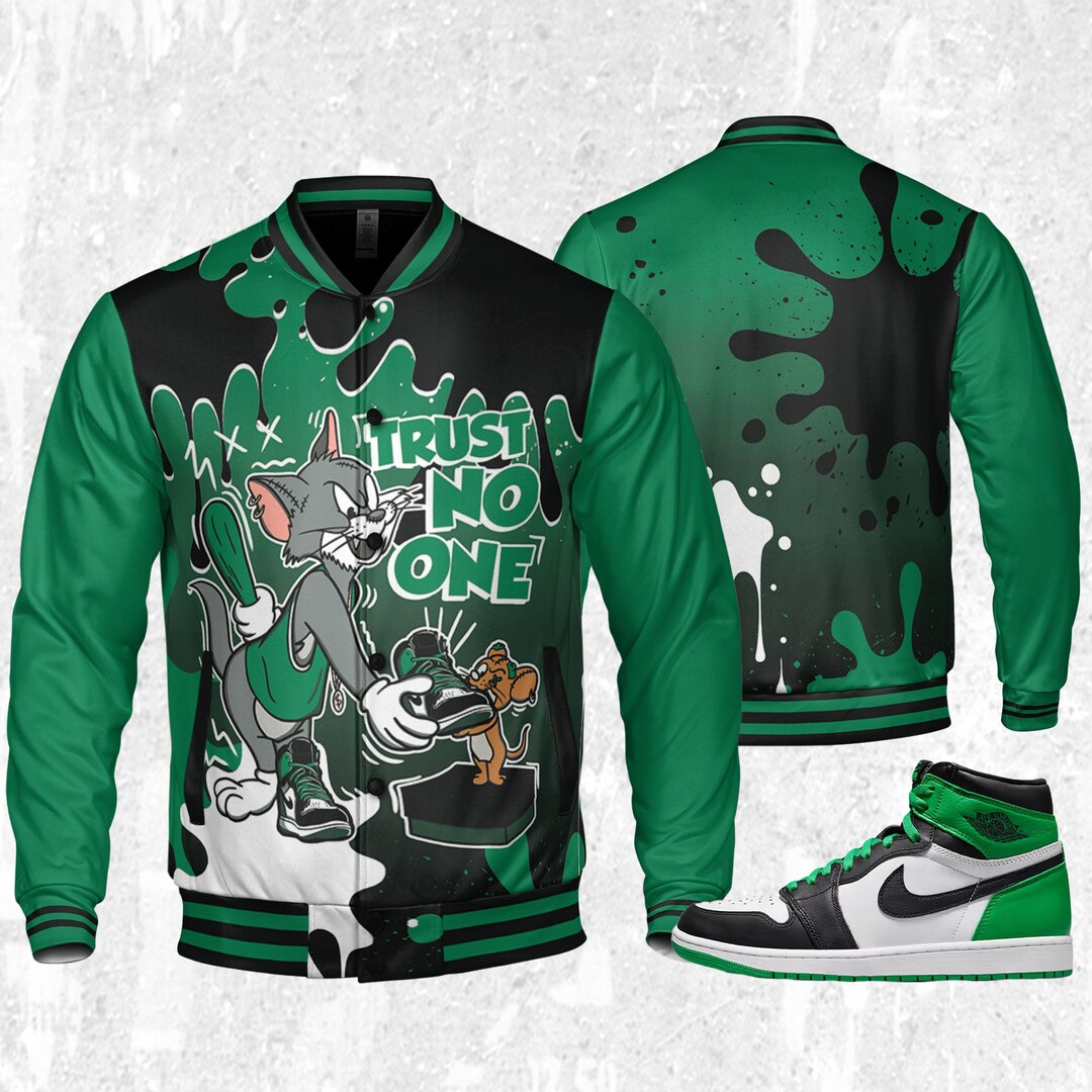 Trust No One Cat and Mouse 3D Splash Unisex 3D Varsity Jacket - Etsy
