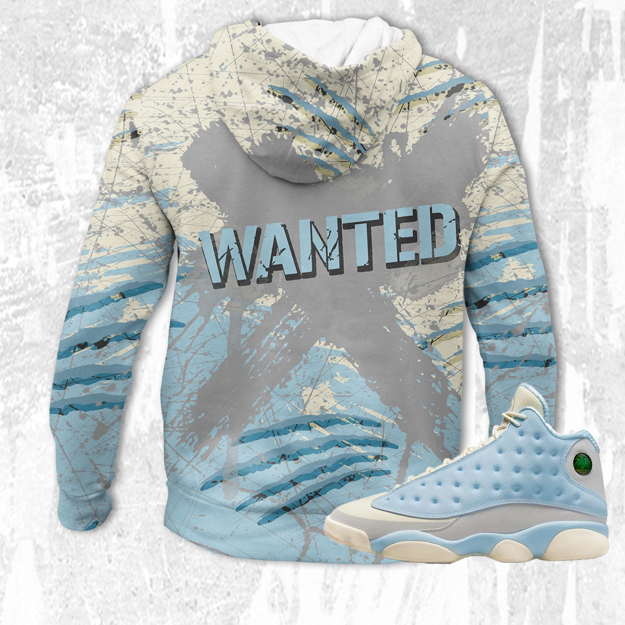 Wanted Mickey 3D Scratch, Jordan 13 SoleFly Hoodie sold by A ron Hall ...