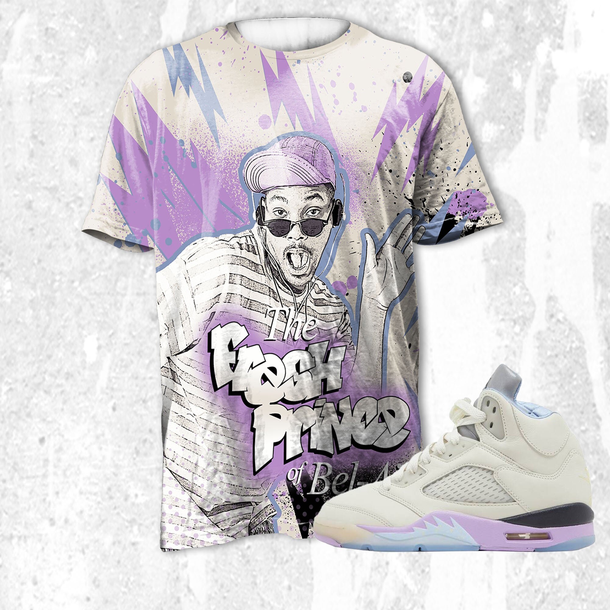 Jordan 5 Fresh Prince Shirt