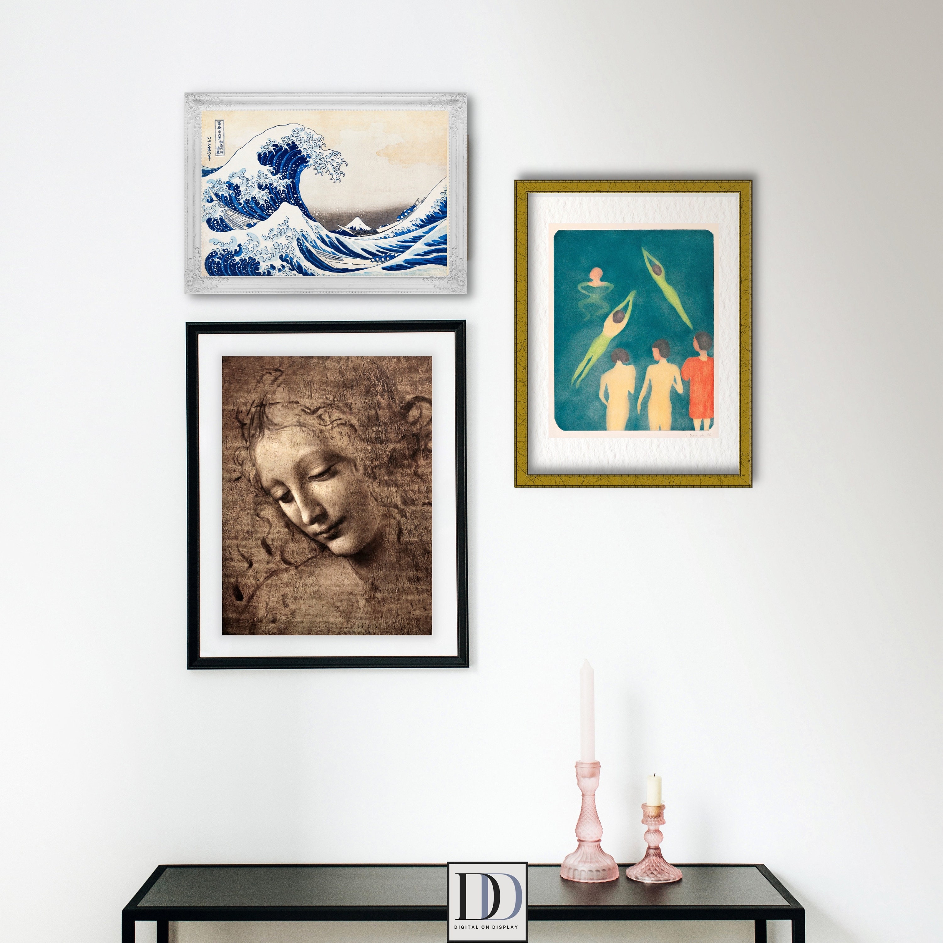 Eclectic Digital Art Set Vintage Gallery Wall Decor Mega - Etsy