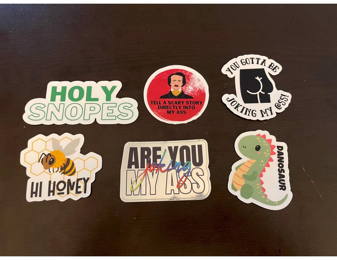 Overly Excited Tourist Stickers - Etsy