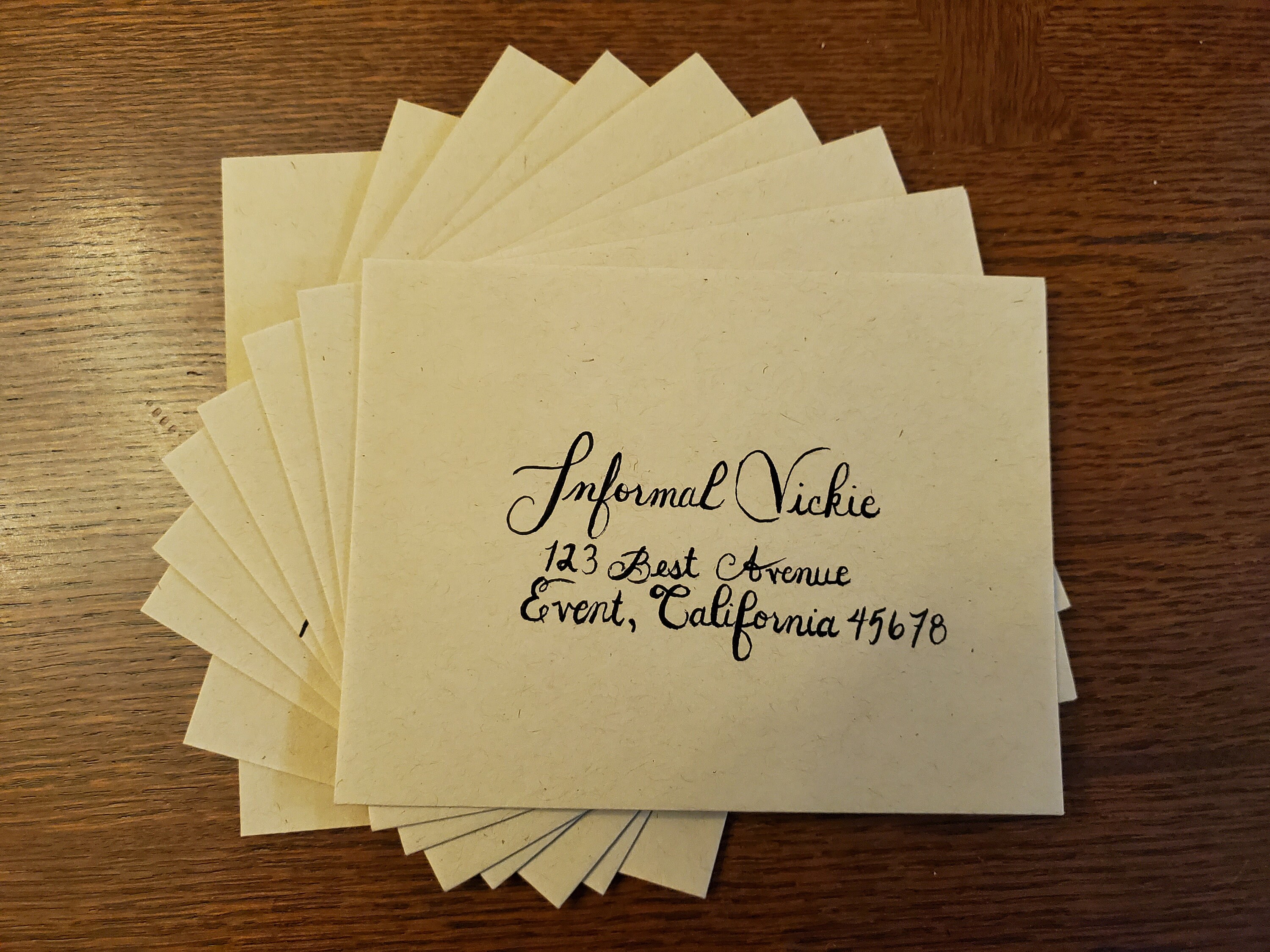 Handwritten Addressing and Calligraphy - Etsy