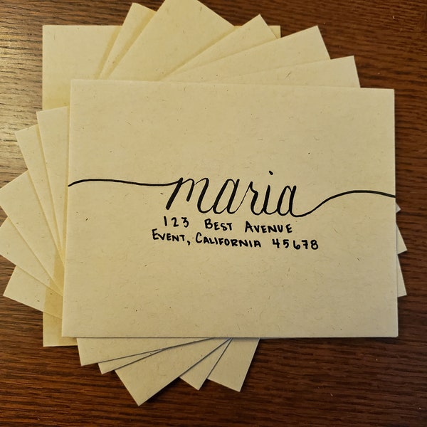 Handwritten Address - Etsy