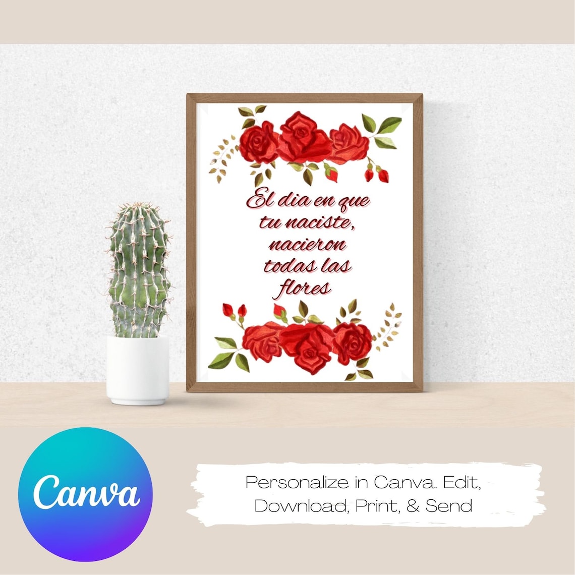 Feliz Cumpleaños Greeting Card | Spanish Birthday Card | Happy Birthday ...