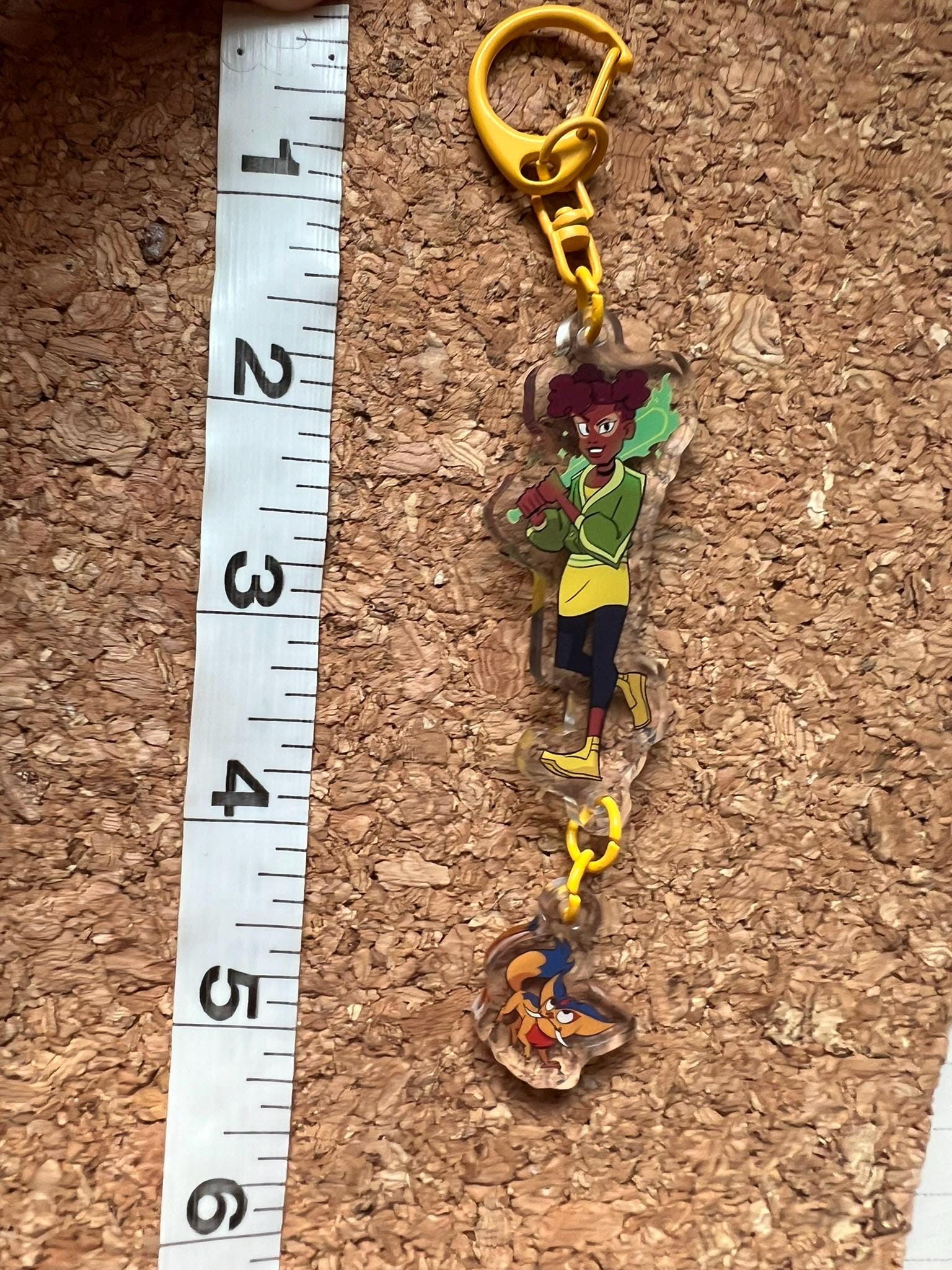 April + Mayhem Connected Keychain - Etsy