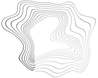 Abstract PNG Form | Abstract Art | Design | Photoshop | Vector | SVG - Etsy