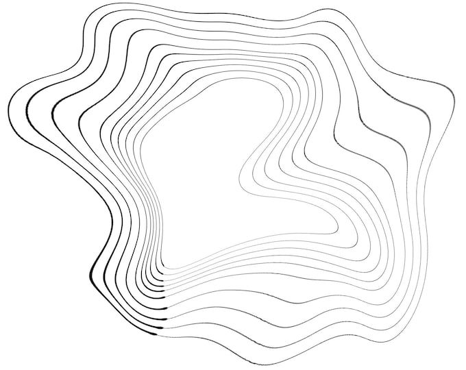 Abstract PNG Form | Abstract Art | Design | Photoshop | Vector | SVG - Etsy