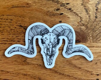 Baa Ram Ewe Sheep Decal Bah Ram Ewe, Ram Decal, Country Decal, Farm ...