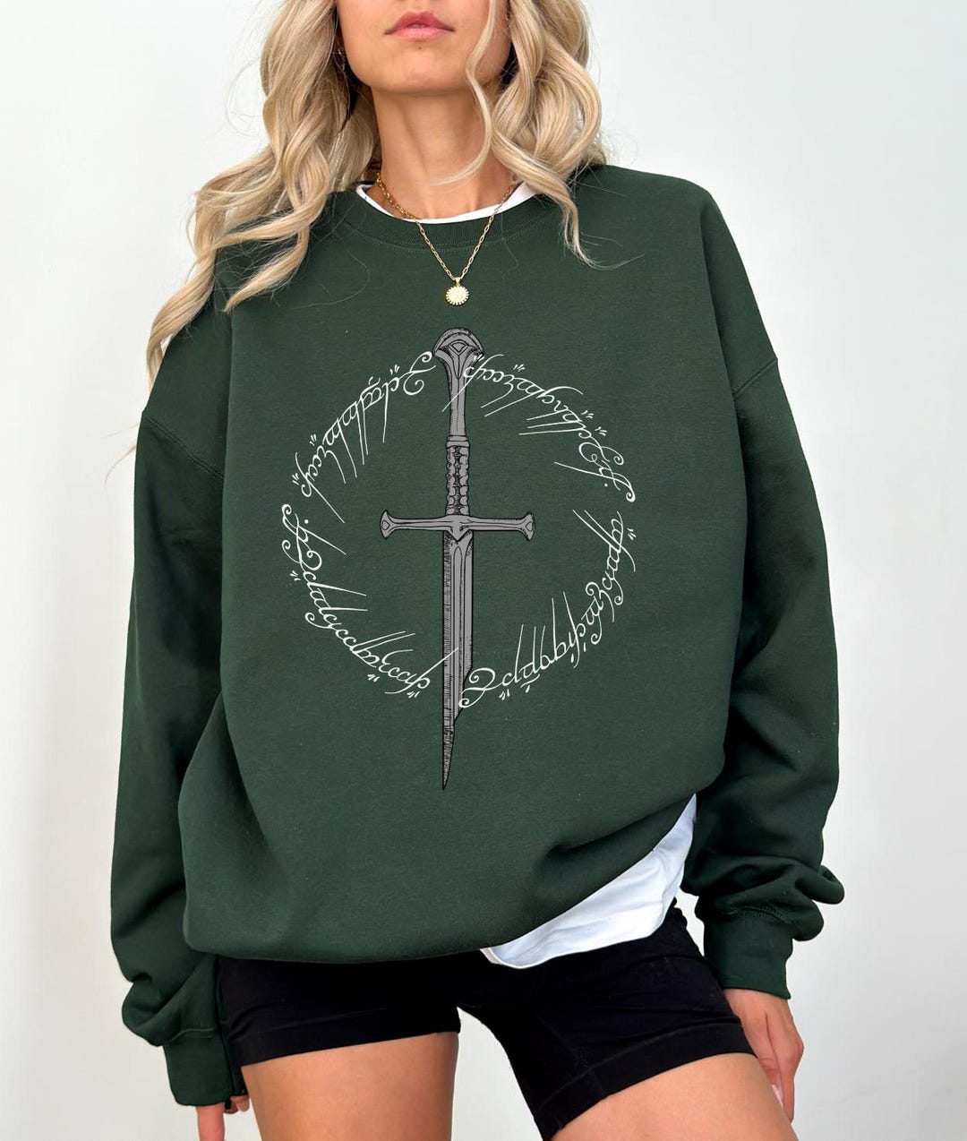 Lord of the Rings Unisex Crewneck LOTR Gifts Cottage Core Gift Lord of ...