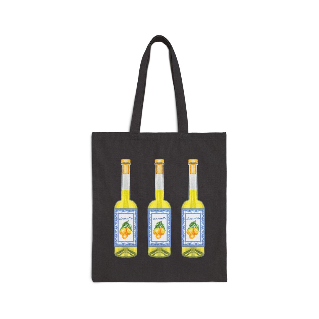 Limoncello Tote Bag Lemon Aesthetic Italian Bachelorette Tote La Dolce ...