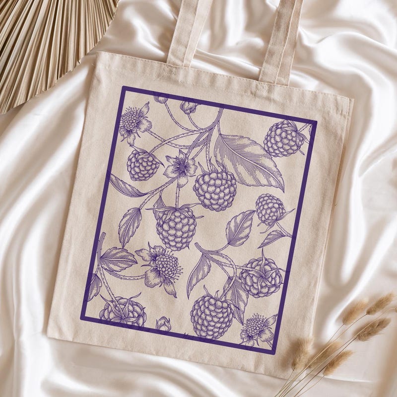 Berry Tote Bag - Etsy