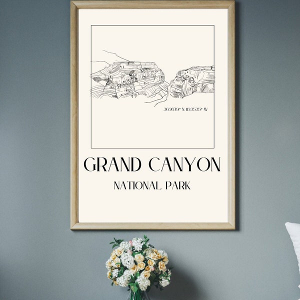 Grand Canyon Poster - Etsy