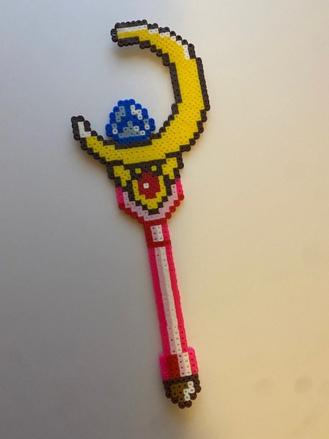 Sailor Moon Moon Wand Pixel Art/ Perler Beads - Etsy Finland