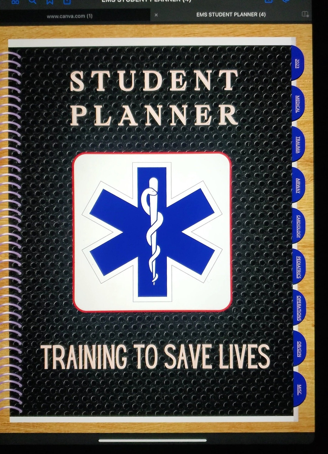 EMS Student Digital Planner - Etsy