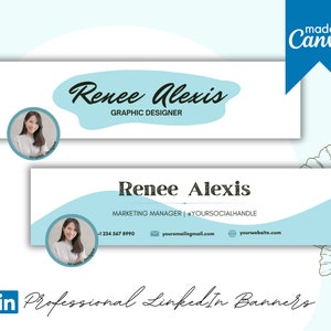 Linkedin Banner Template for Personal Branding Linkedin Header for ...