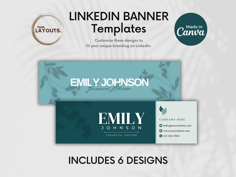 Linkedin Banner Finance Editable Template for Finance Linkedin Premium ...
