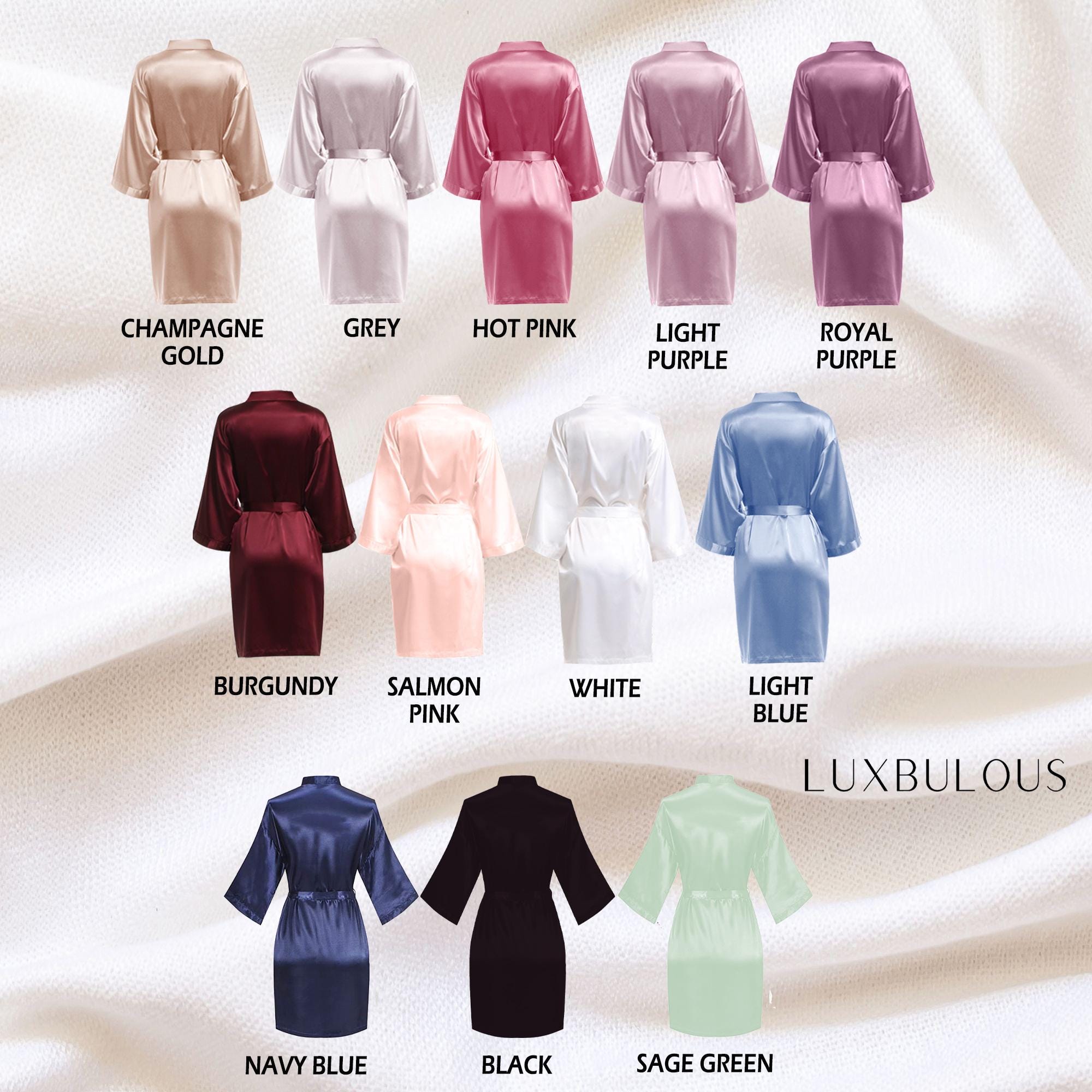 Personalized Womens Robe, Personalized Girls Robe, Bridal Party Robes ...