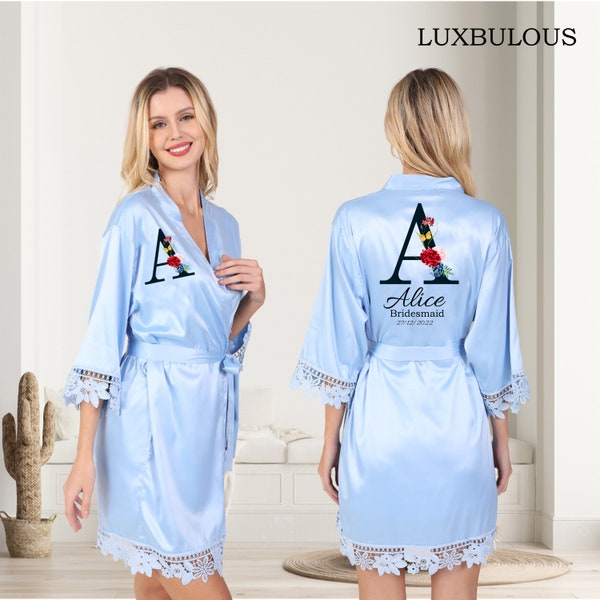 Silk Bridal Robes - Etsy